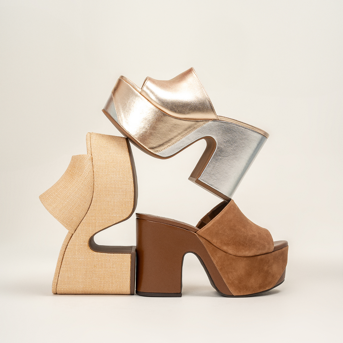 Dalle Cutout Straw Sandal – SCHUTZ