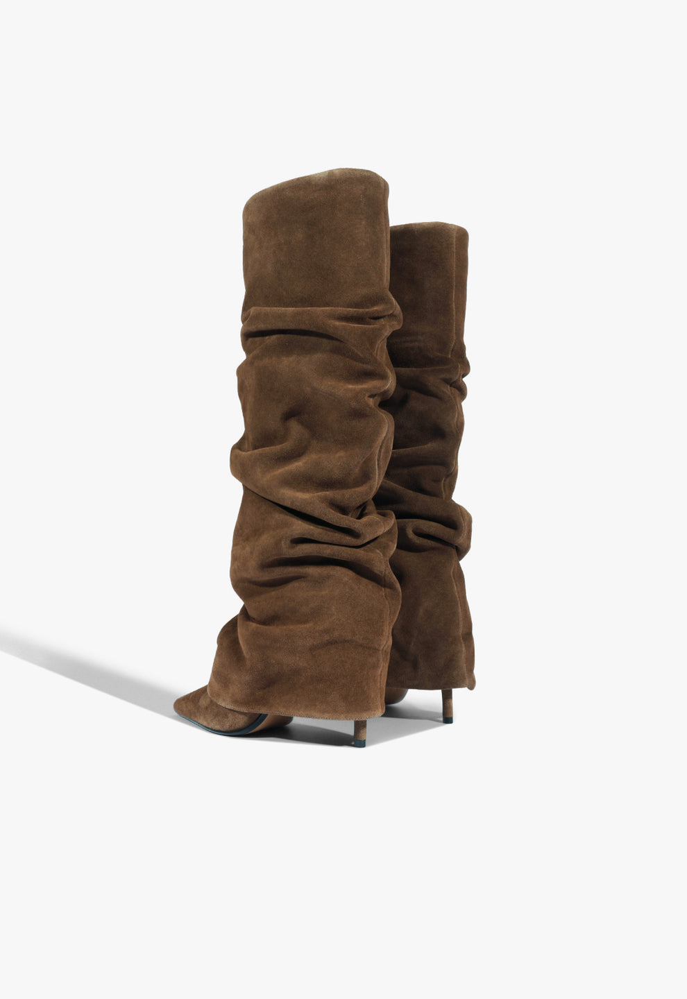 Brown Suede Boot Mikki Up Cloak | SCHUTZ