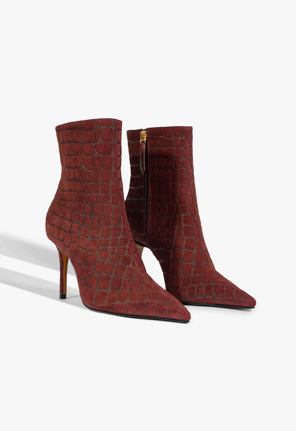Red Croc Bootie Mary | SCHUTZ