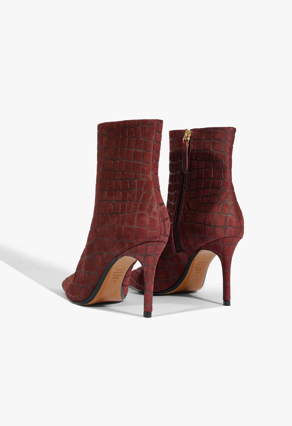 Red Croc Bootie Mary | SCHUTZ