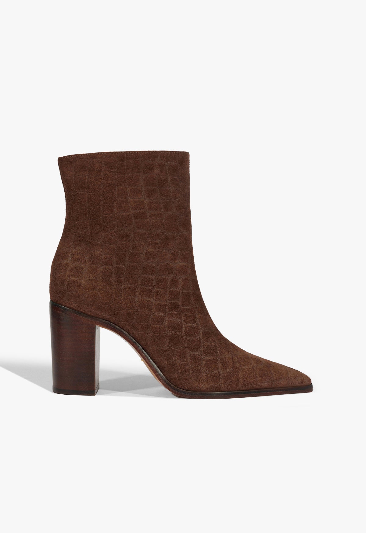 Brown Croc Bootie Mary | SCHUTZ