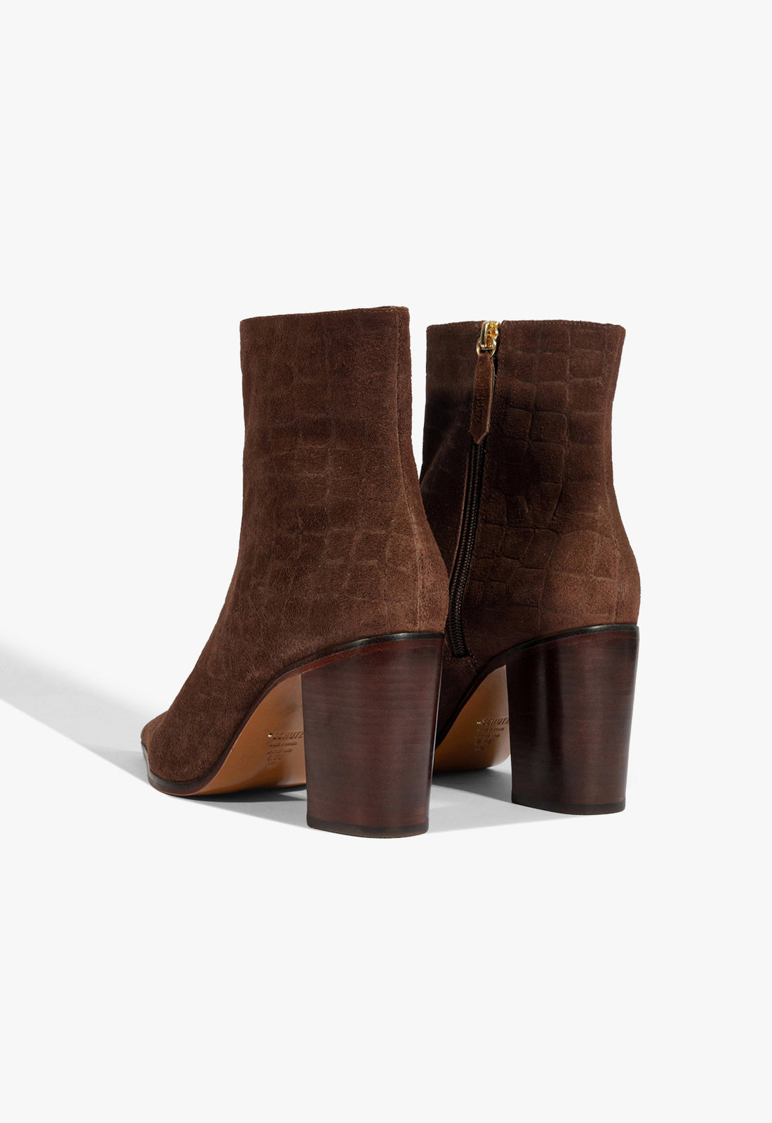 Brown Croc Bootie Mary | SCHUTZ