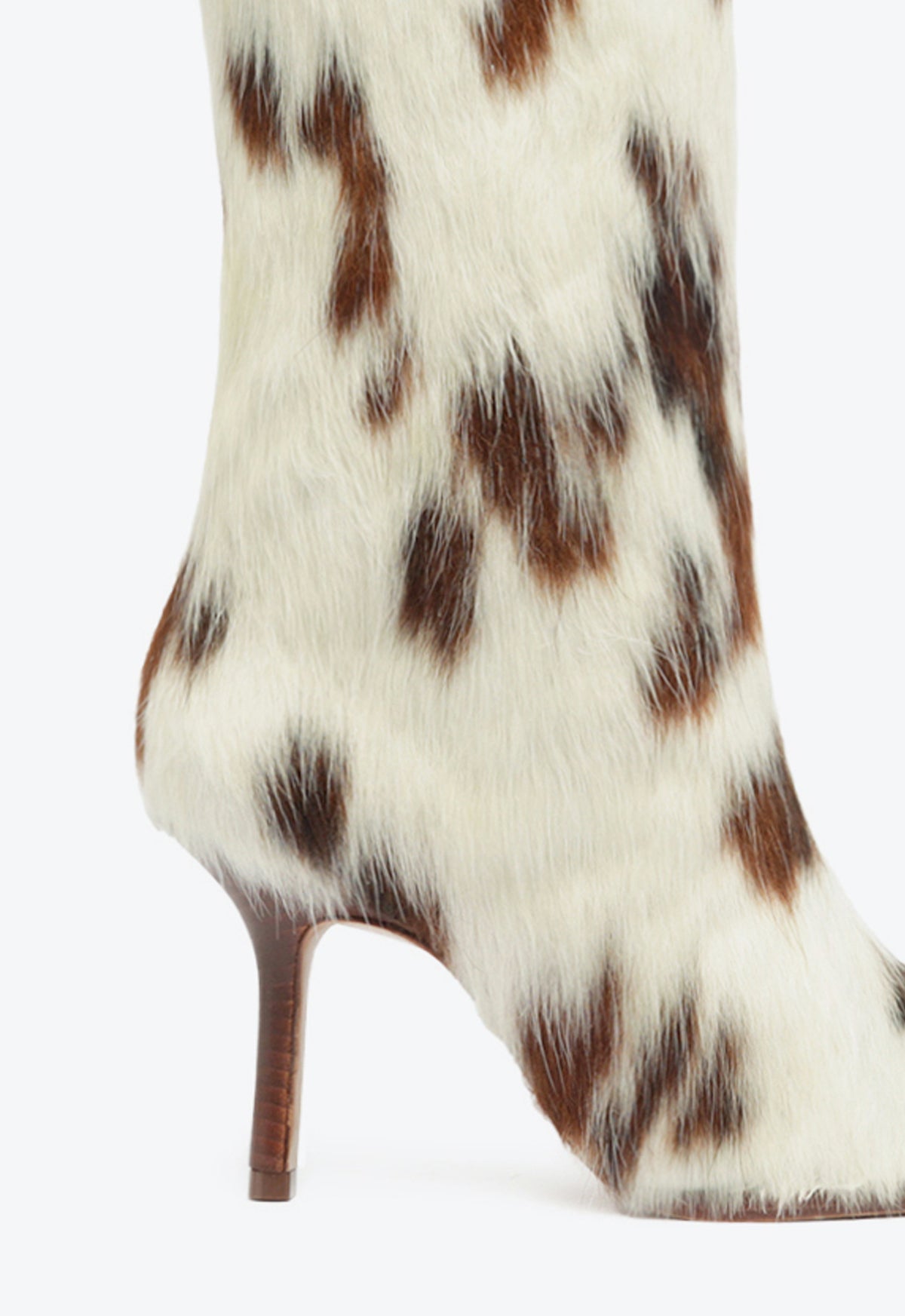 Calf Hair Boots - Maryana Wild Stiletto Boot by Schutz – SCHUTZ