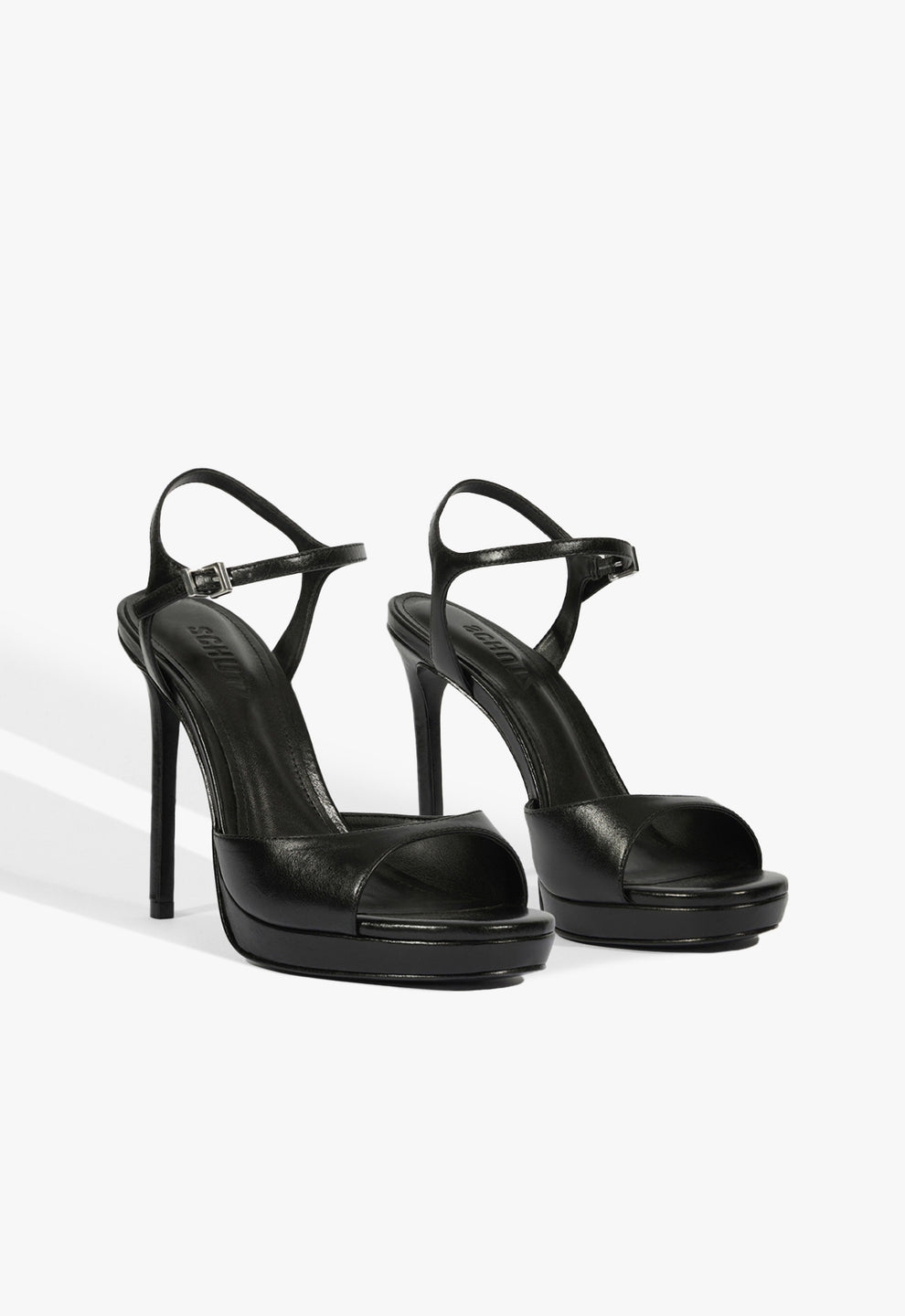 Scarlett Black High Stiletto Heel Sandal – SCHUTZ