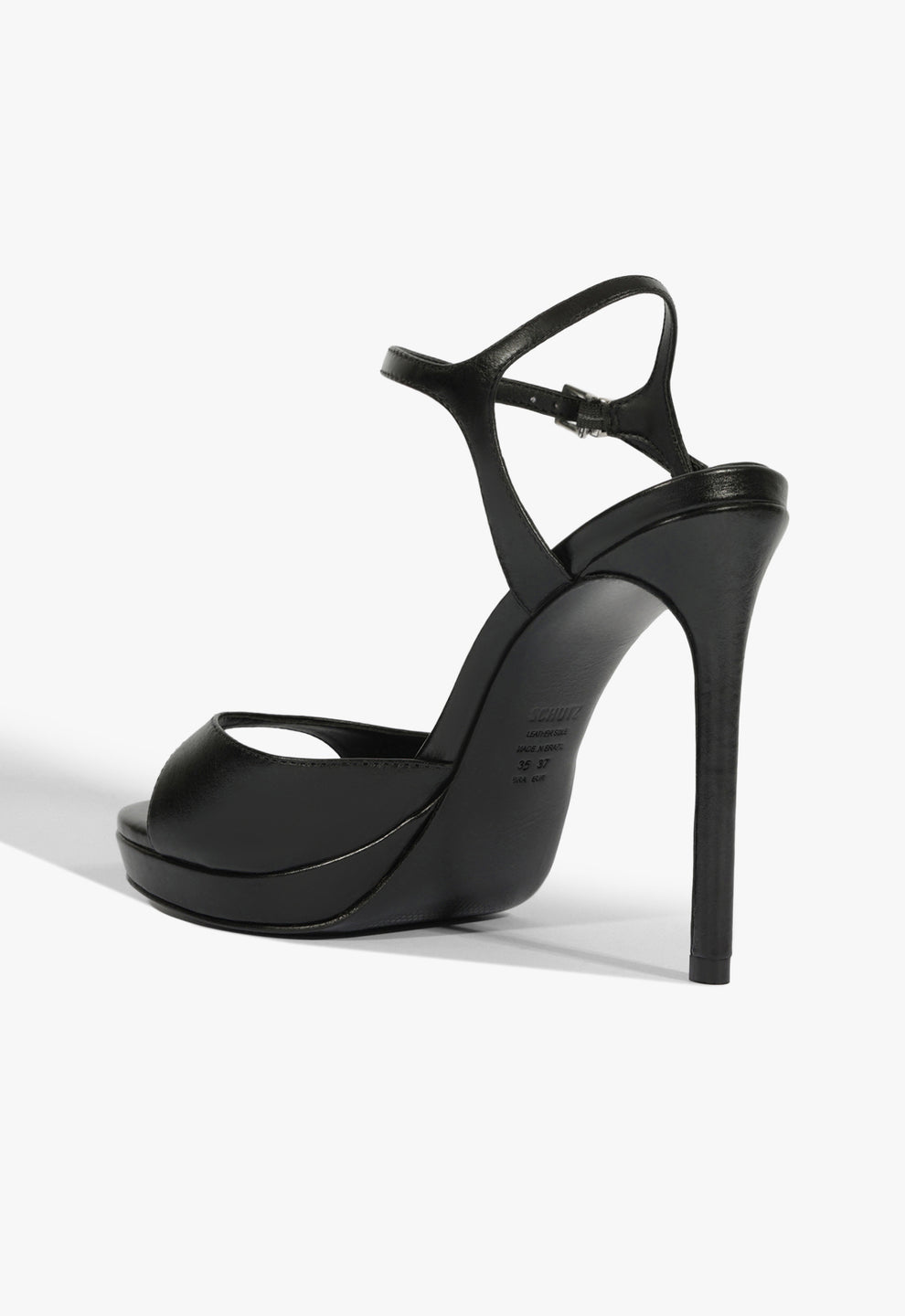 Scarlett Black High Stiletto Heel Sandal – SCHUTZ