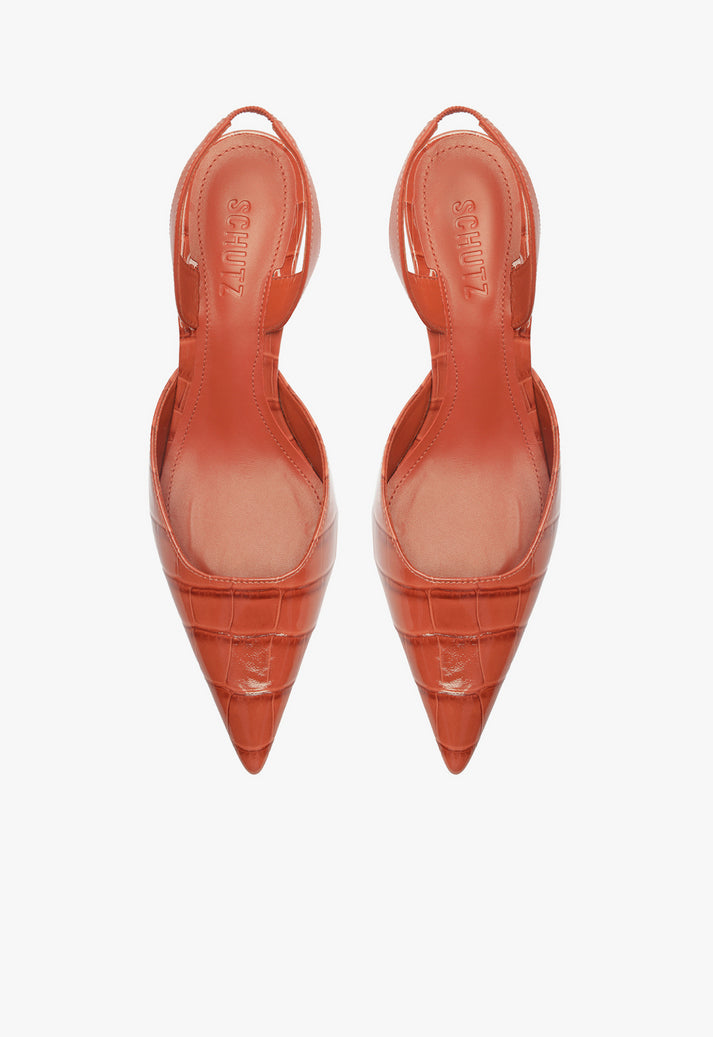 Paola Mid Sling Pump – SCHUTZ