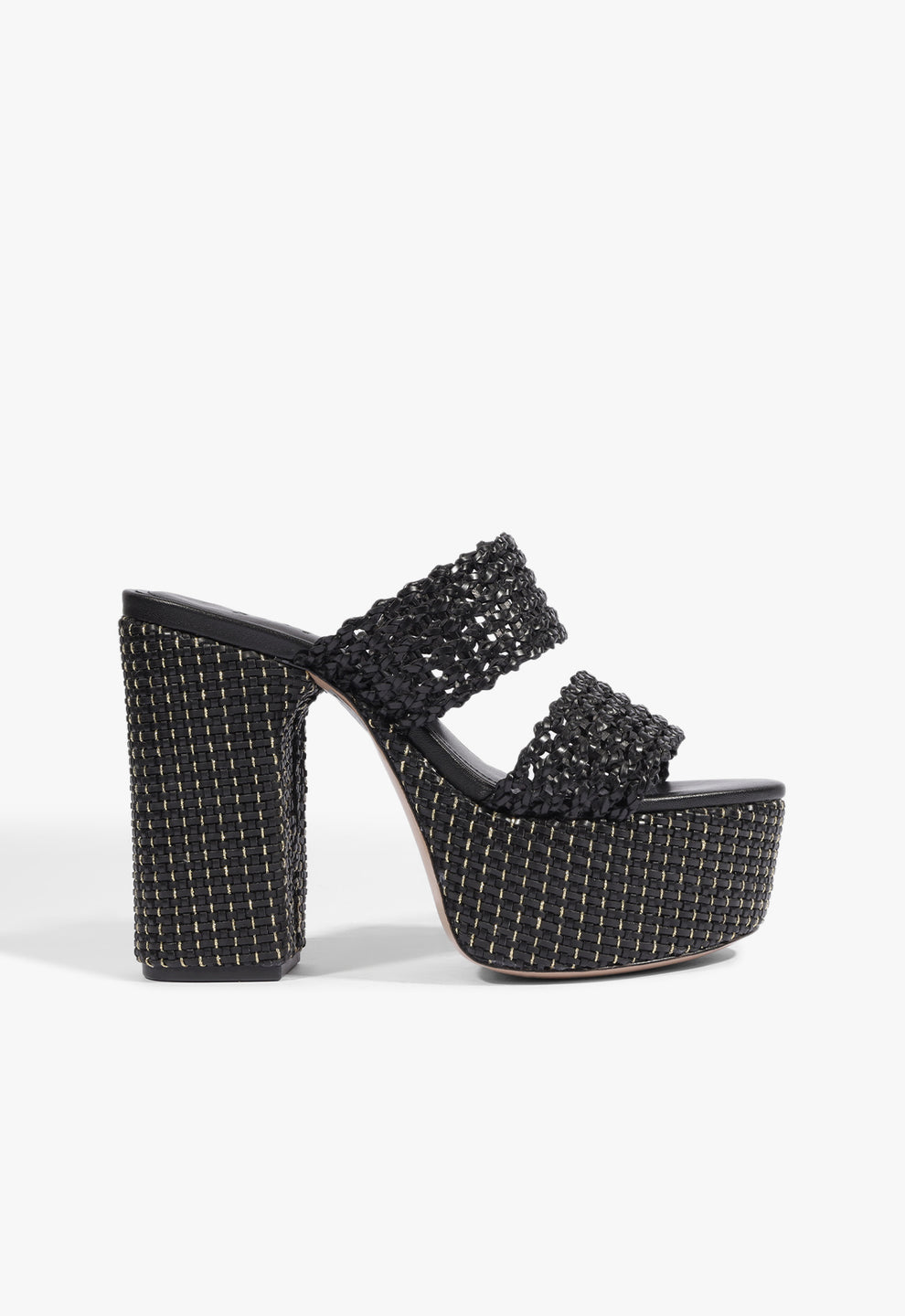 Aberdeen Black High Platform Sandal – SCHUTZ