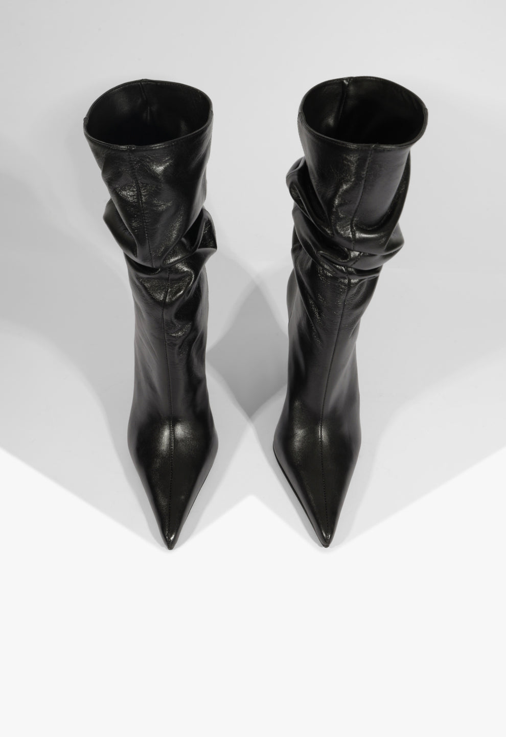Siena Black High Wedge Heel Bootie | SCHUTZ